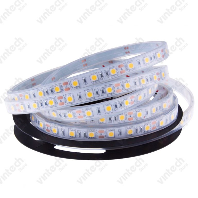 ไฟเส้น LED Strip Ribbon 12V กันน้ำ IP67 วอร์มไวท์ | Vintech Store