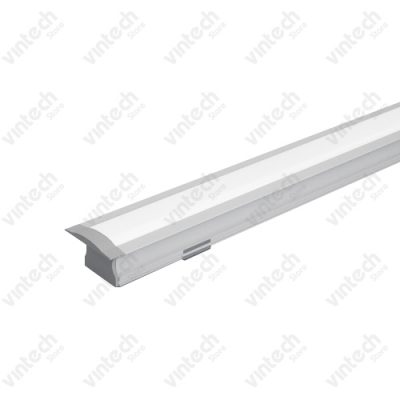 รางอลูมิเนียม ใส่ไฟเส้น LED รางฝัง มีปีก ทรงลึก | Vintech Store