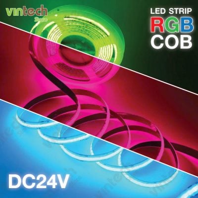 ไฟเส้น RGB COB LED Strip light 24V | Vintech Store